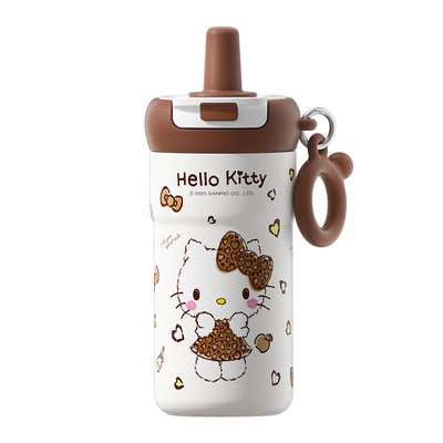 hellokitty保温杯女生可爱大容量吸管水杯新款2025高颜值杯子礼物