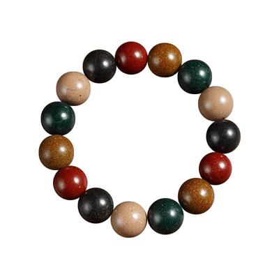 天然中药五行合香珠手串古法自制疏肝解郁情绪稳定安神助眠手串盒