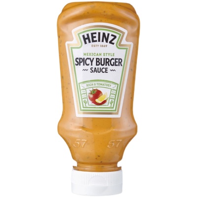 heinz亨氏香辣培根经典汉堡酱