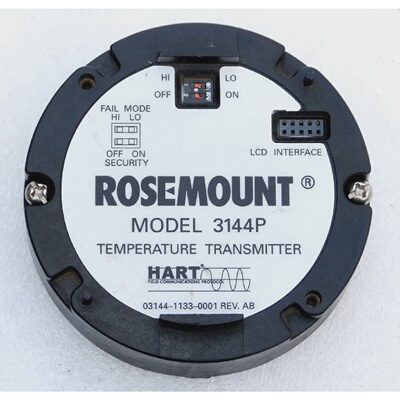 Rosemount 3144P Smart Hard Temperature Transmitter Model 314