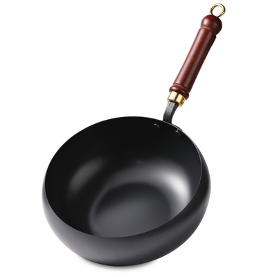 大肚炒菜铁锅无涂层不生锈不粘锅