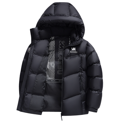 【90鸭绒】爸爸刺绣羽绒服