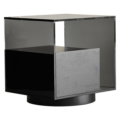 EVITA|Home包豪斯玻璃床头柜原创