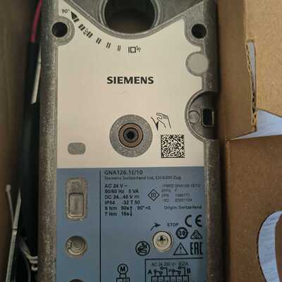 议价全新正品西门子 7Nm带弹簧复位风阀执行器 GNA126.1E/T10