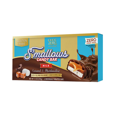 CHOCZERO棉花糖牛奶巧克力棒224g