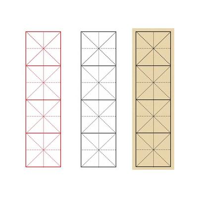 四格米字格宣纸书法练字纸