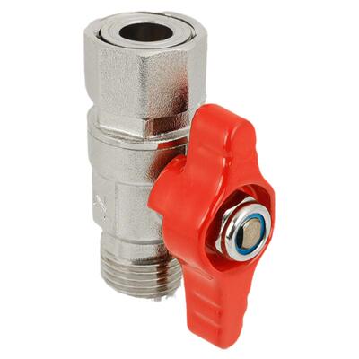 全铜大流量4分内外丝活接球阀