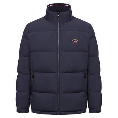 德鲨冬季新款立领羽绒服男防寒服