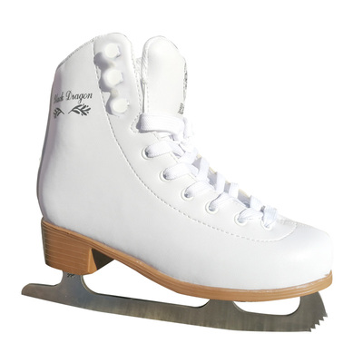 花样冰刀鞋黑龙成人女白色儿童男