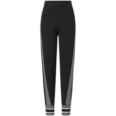 高腰直筒小脚裤曼德诗