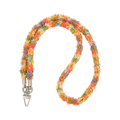 轻奢小众洋咪绒编织手机斜挎挂绳