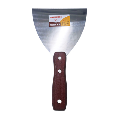 红木柄加厚型装修地面墙面油灰刀