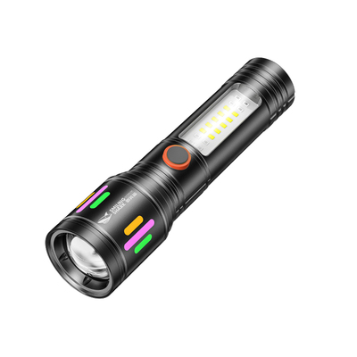 新款户外小型强光手电筒