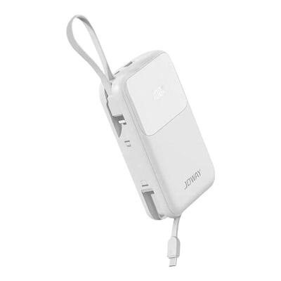 乔威自带线数显PD30W快充充电宝