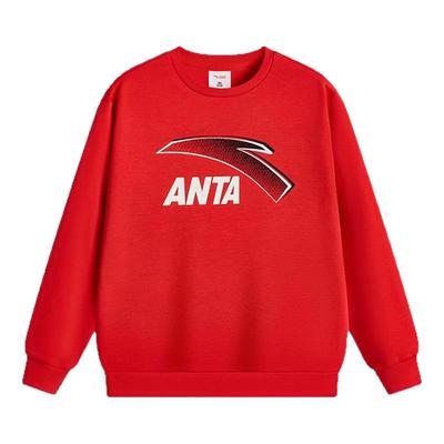 安踏儿童男女童卫衣长袖套头衫