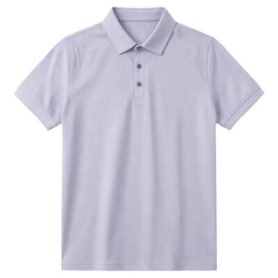 AntonNeal12%桑蚕丝珠地棉POLO衫
