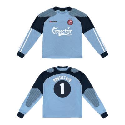 ProjectGR拼接盔甲垫肩足球服