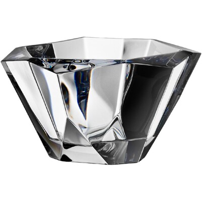 进口手工水晶玻璃碗家用透明