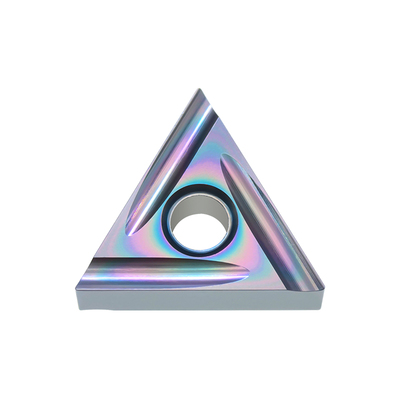 莫兹利陶瓷七彩涂层三角精车刀片