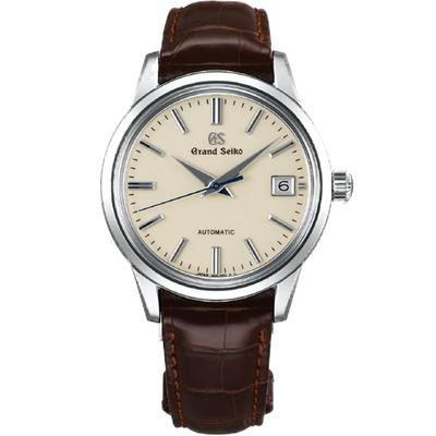 【奶油面】GrandSeiko冠蓝狮gs简约大三针机械正装手表男SBGR261G