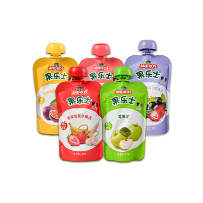 果乐士可吸水果泥儿童辅食零食