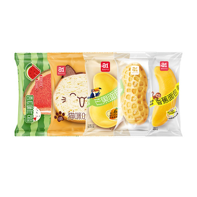 a1新早餐面包整箱组合