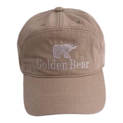 外贸出口四季goldenbear长帽檐纯棉刺绣运动软顶棒球帽鸭舌帽子男