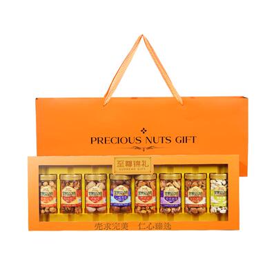 年货坚果礼盒大开窗罐装过年送礼佳品零食大礼包春节走亲戚送长辈