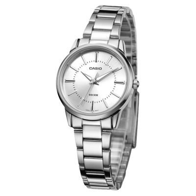 卡西欧男女指针防水运动手表