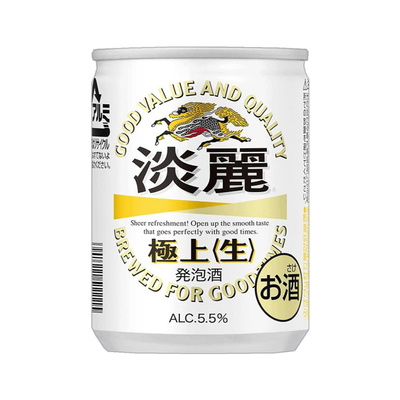 日本KIRIN麒麟淡丽极上生135ml