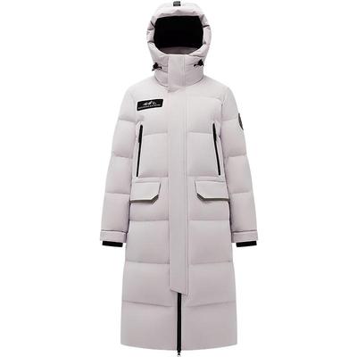 波司登极寒长款加厚防风女鹅绒服