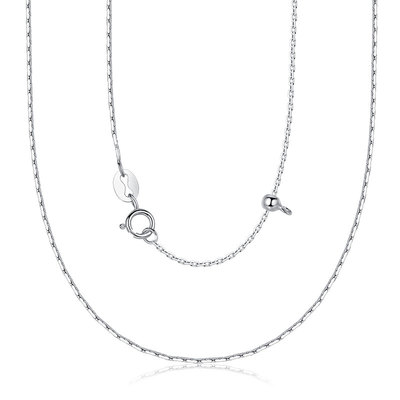 MUSEDEN细若游丝男女925银锁骨链