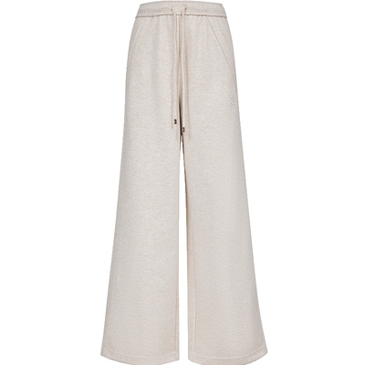 ONLY弹力腰身设计直筒裤休闲裤