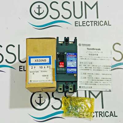 TERASAKI TEMBREAK XS30NB 2POLE 10A CIRCUIT BREAKER