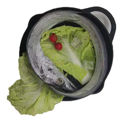 大连海鲜渤海刀鱼白眼整条带鱼