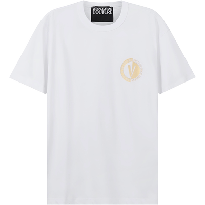 范思哲宽松版圆领短袖T恤