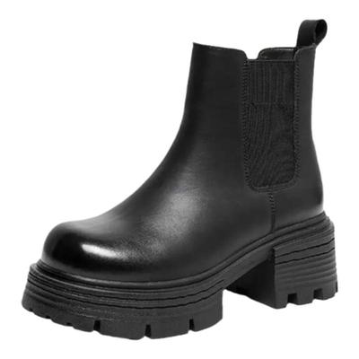 LeeCooper厚底切尔西靴