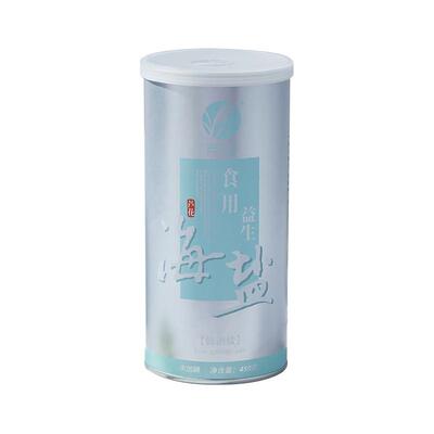 芦花低钠海盐 450g*2罐未添加碘无抗结剂老年人慎用老日期