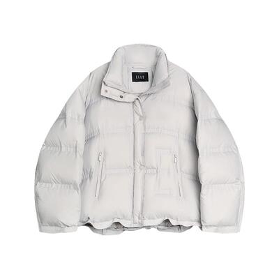 ELLE90灰色高级感羽绒服
