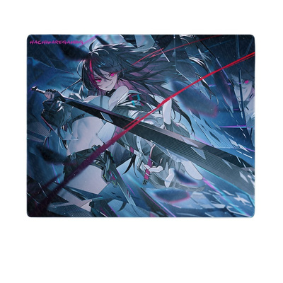 Hachiware Zero二次元鼠标垫钢化玻璃女生电竞游戏FPS专用超大号