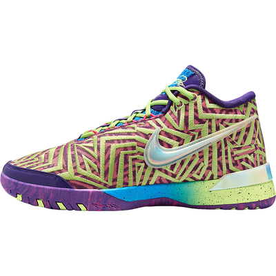 Nike/耐克正品新款男士中帮耐磨拼接实战篮球鞋IB1271-500