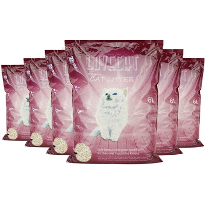 爱宠爱猫lovecat6包豆腐猫砂