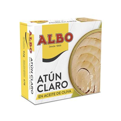 Albo橄榄油浸即食黄鳍金枪鱼罐头