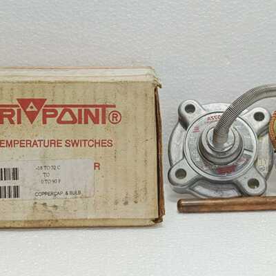 ASCO QD11A1D SB10A Tri-Point Temperature Switch 0-90 F A9848