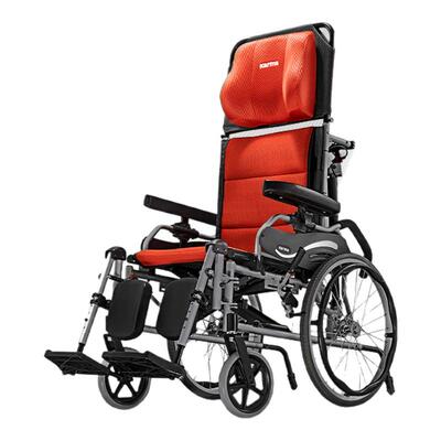康扬高靠背轮椅坐躺两用KM-5001
