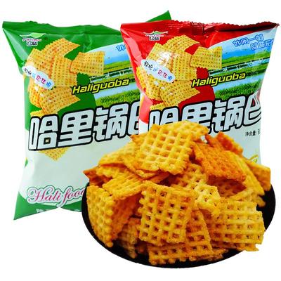 陕西特产锅巴麻辣鲜香哈里零食