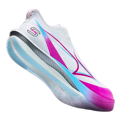 海尔斯KM5全掌碳板跑鞋学生中高考体育跳远田径训练专用竞速跑鞋