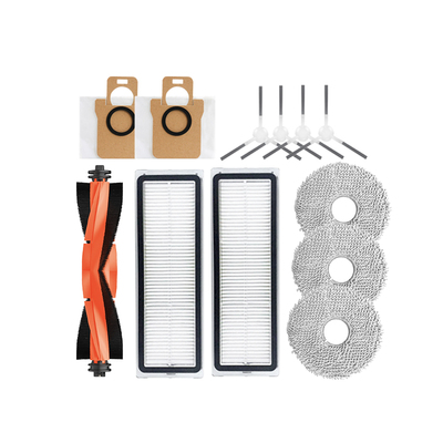 适配小米米家全能1S扫地机器人2配件B101CN主刷抹布支架滤网尘袋