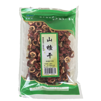 析城山250g无籽无核山楂干红果片