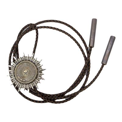 《太阳神》金属复古手工波洛领带